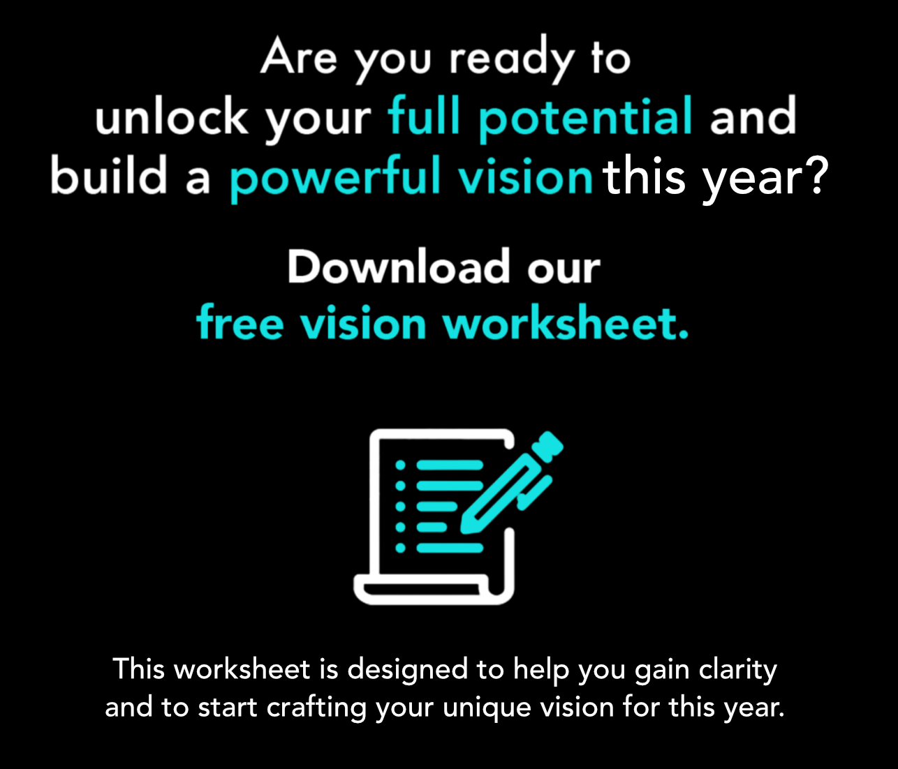 Unlock Your Why: Creating a Powerful Vision for 2025